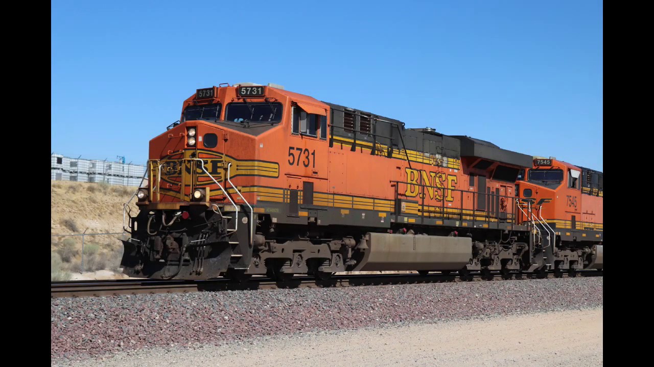 BNSF 5731 BNSFRon D - YouTube