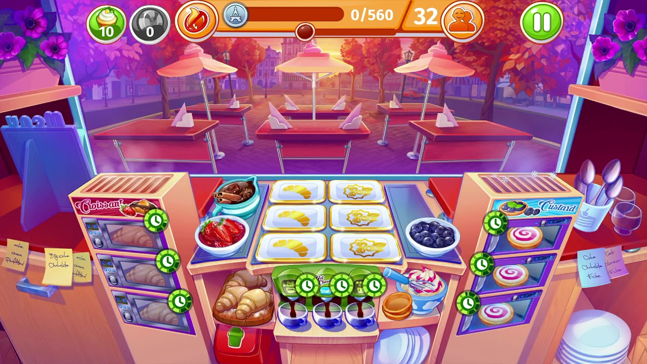 Cooking Craze Paris level 23 Part 3 - YouTube