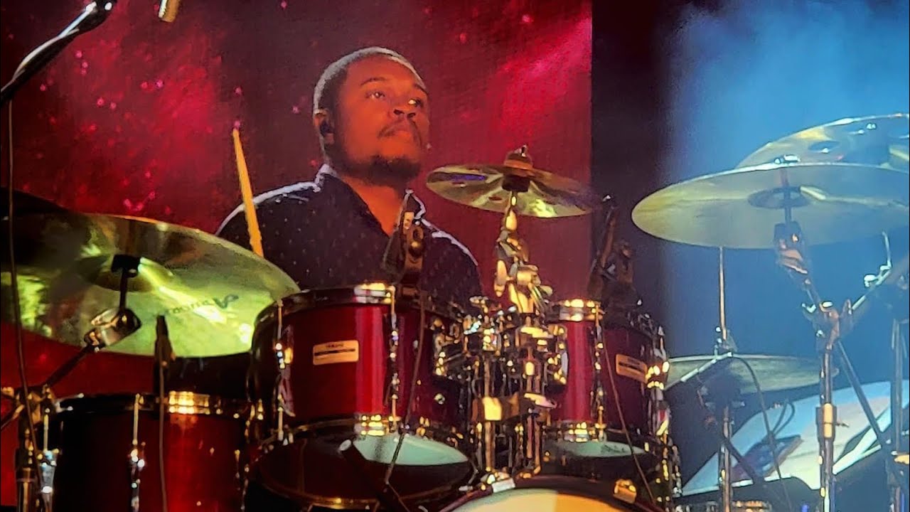 Marvin Miller Jr on Drums with @CindyBradleyTV live at # ...