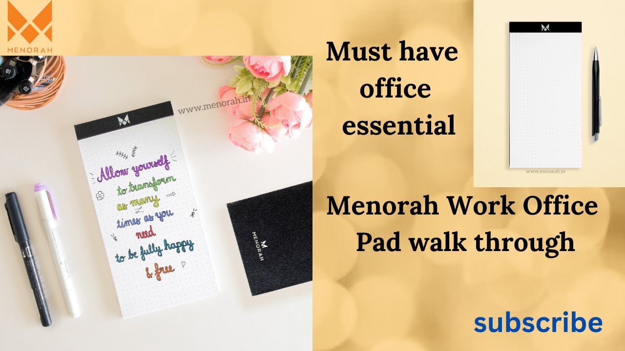 Best office Note pad for note taking Writing | Improve productivity# ...