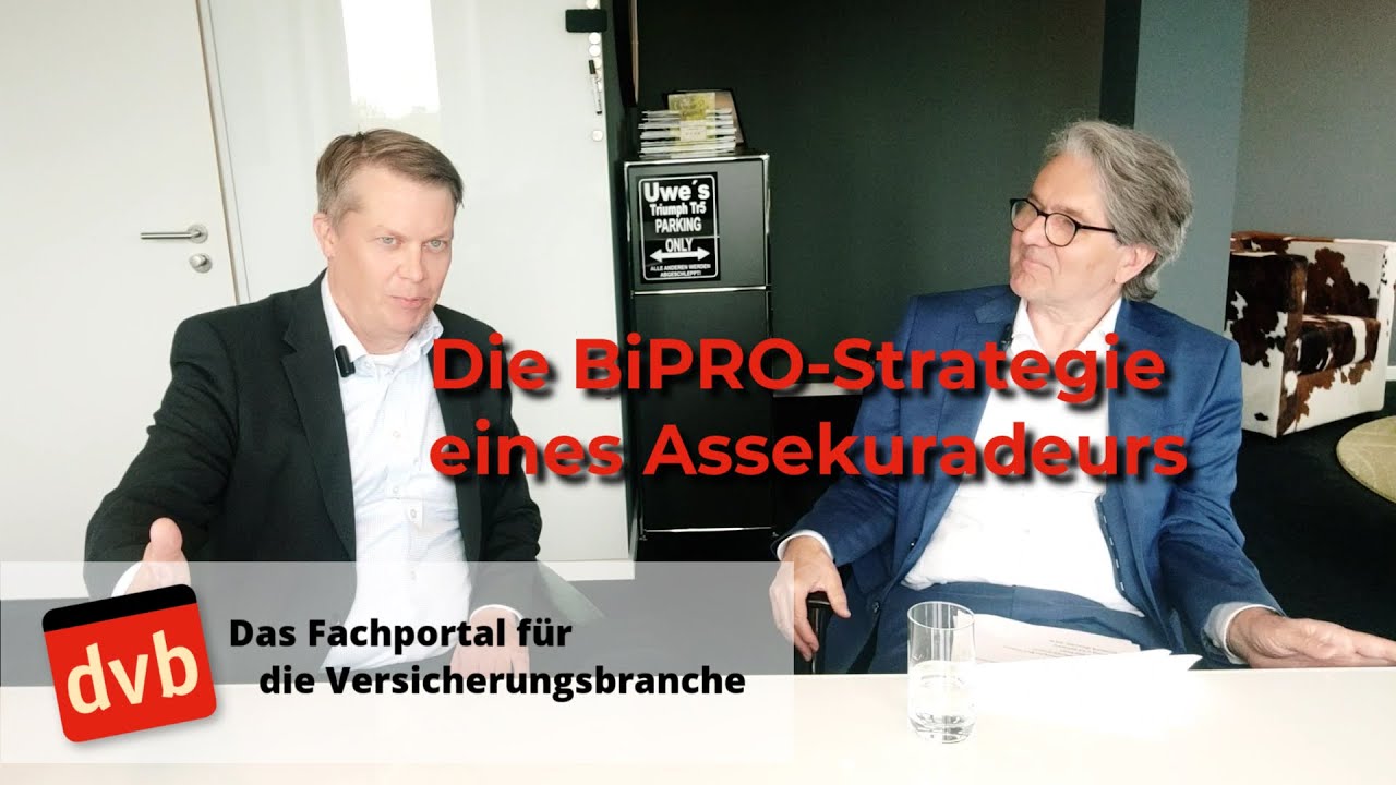 Die BiPRO-Strategie eines Assekuradeurs - YouTube