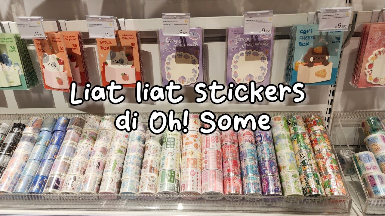 Liat-liat stickers di Oh! Some yuk secara Live! 🥰 #livesteamwithyoutube ...