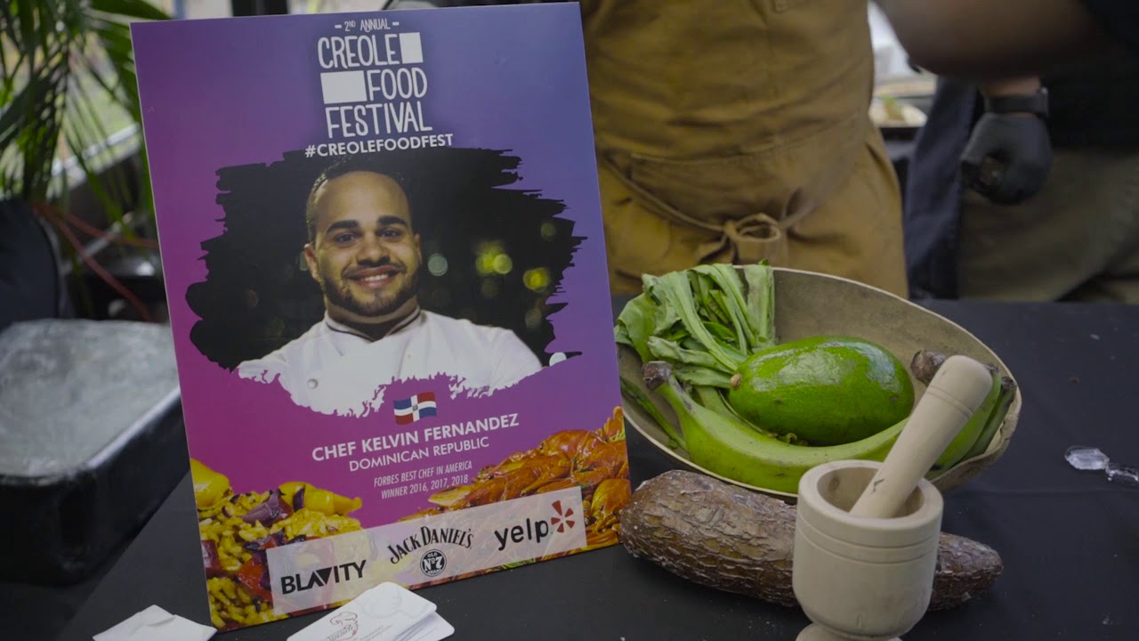 Chef Jerzy Gonzalez @ Creole Festival NYC [The Delancey] - YouTube