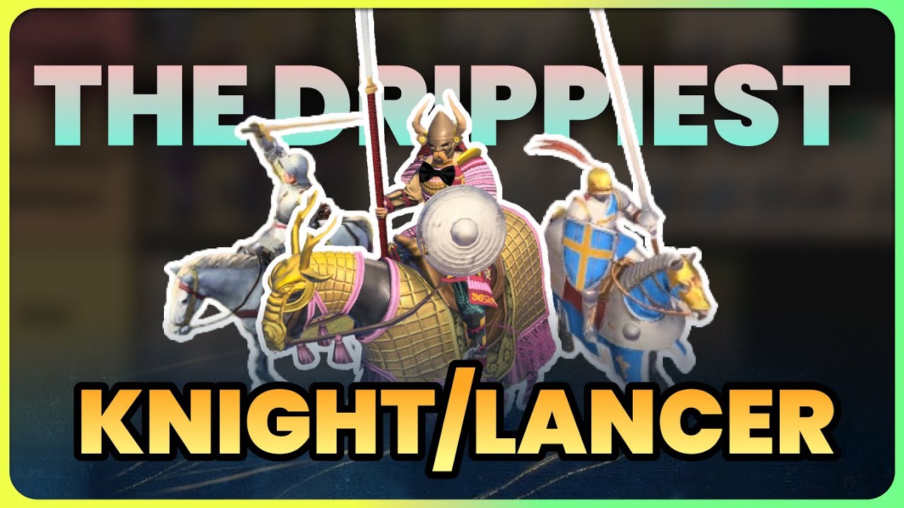 The Drippiest Knights/Lancers in AOE4 - Tierlist - YouTube