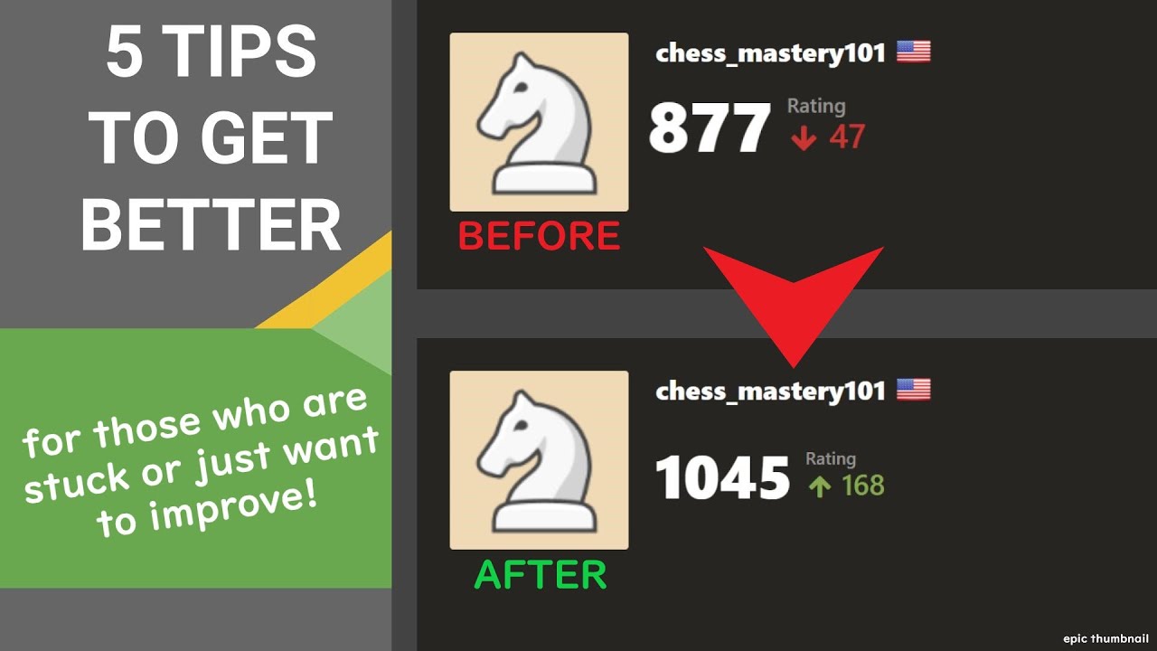 How to Get Better at Chess | 5 Tips and Tricks - YouTube