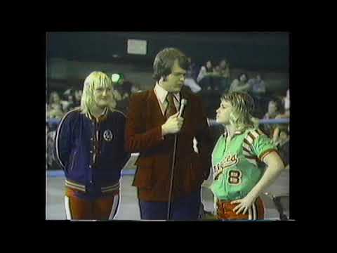 Roller Derby 1973 Interview with Joan Weston and Tonette Kadrmas.