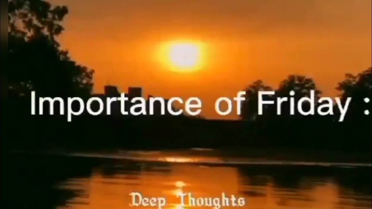 💕Sunnah of Friday prayer #ISLAMICVIDEO importance of Friday - YouTube