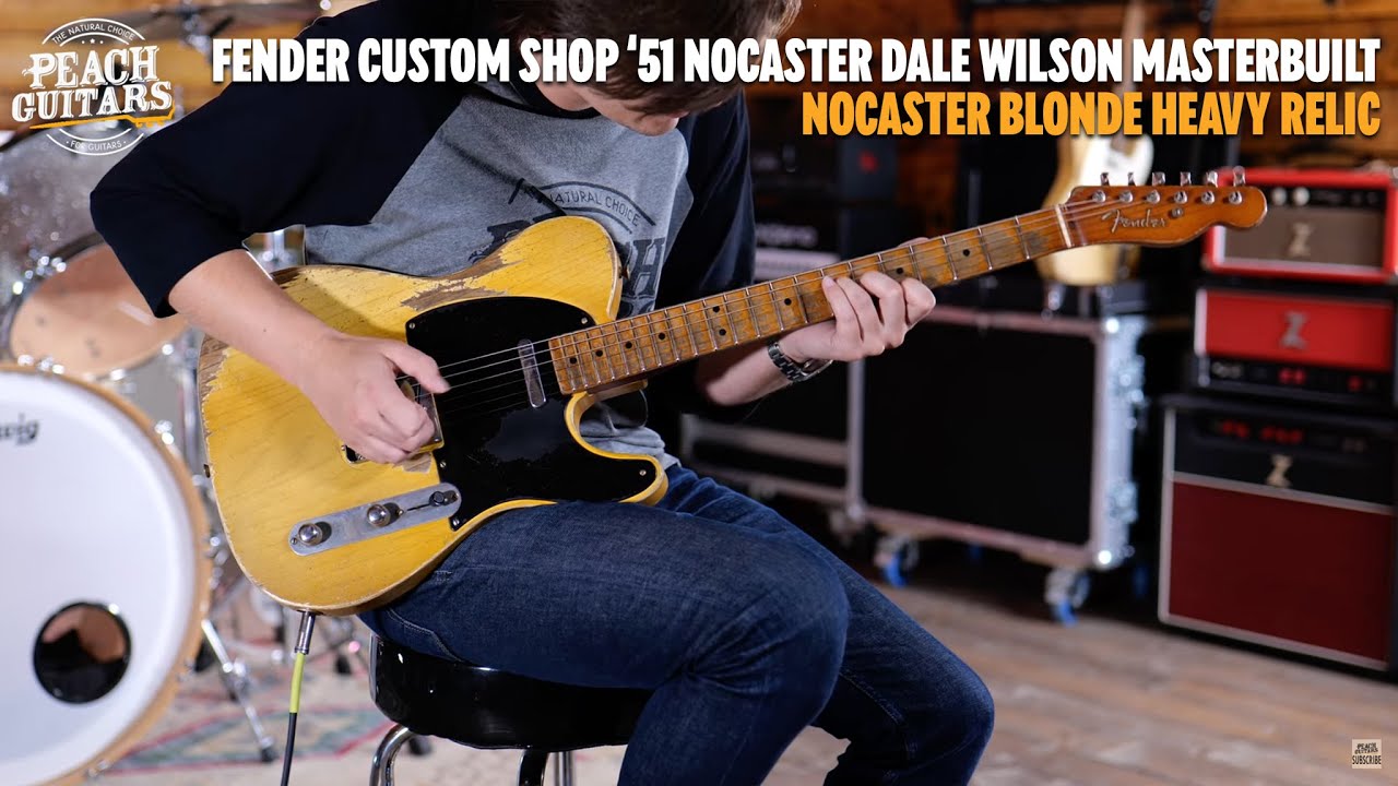 Fender Custom Shop '51 Nocaster Dale Wilson Masterbuilt Heavy Relic ...