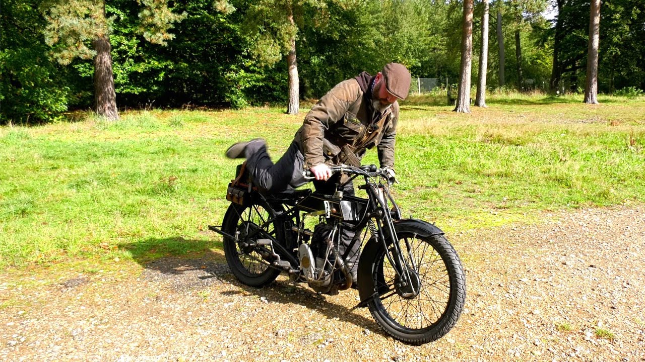 Vintage Motorcycle Start Up Procedure - 1927 Sunbeam Model 6 ...