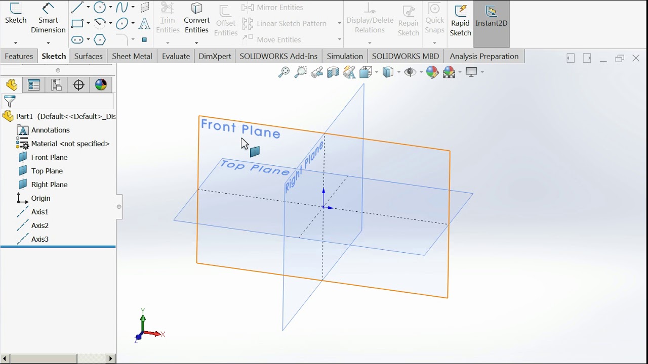 Solidworks Initial Setup And The Creation Of Templates - YouTube