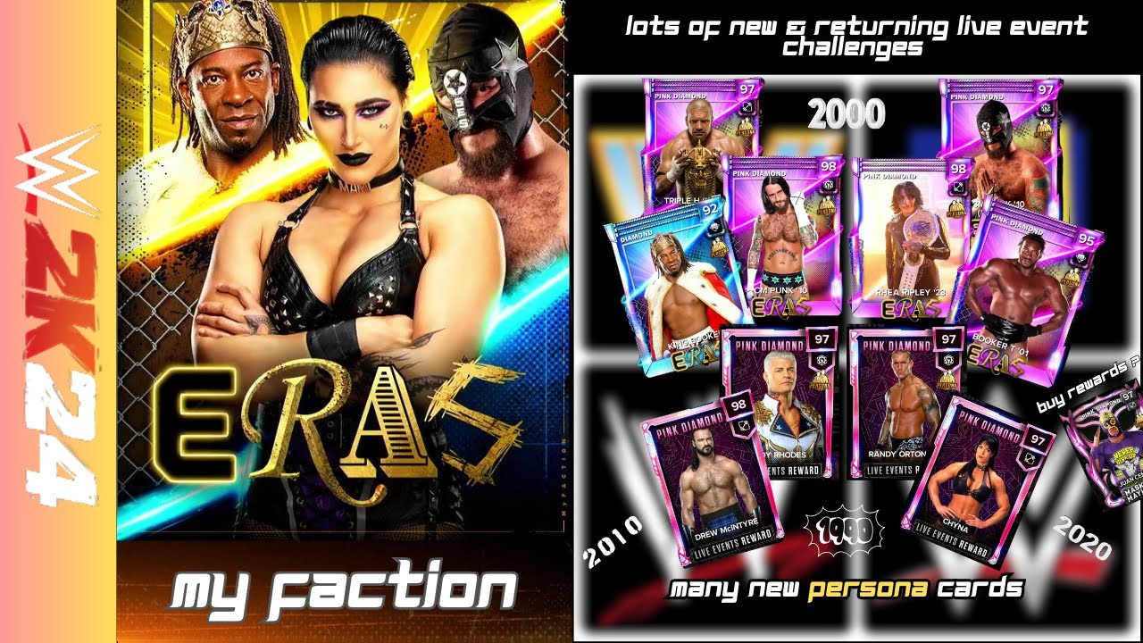 WWE 2K24: MY FACTION (ERAS PACKS) Gameplay (PS5) - YouTube