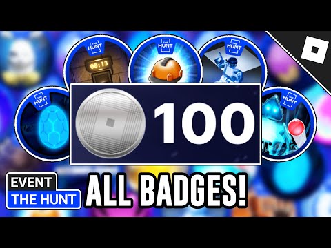 [EVENT] How to get ALL 100 EVENT BADGES & ITEMS in THE HUNT: FIRST EDITION | Roblox