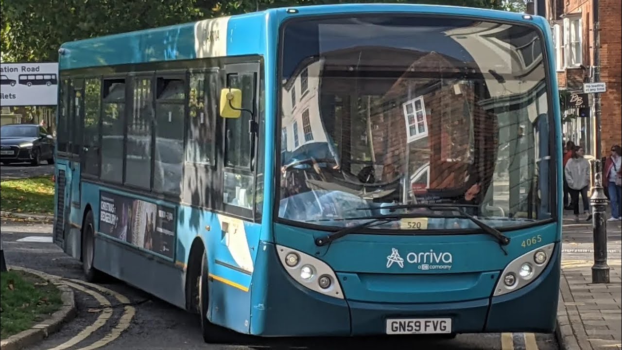 Arriva Kent and Surrey GN59 FVG 4065 Enviro 200 - YouTube