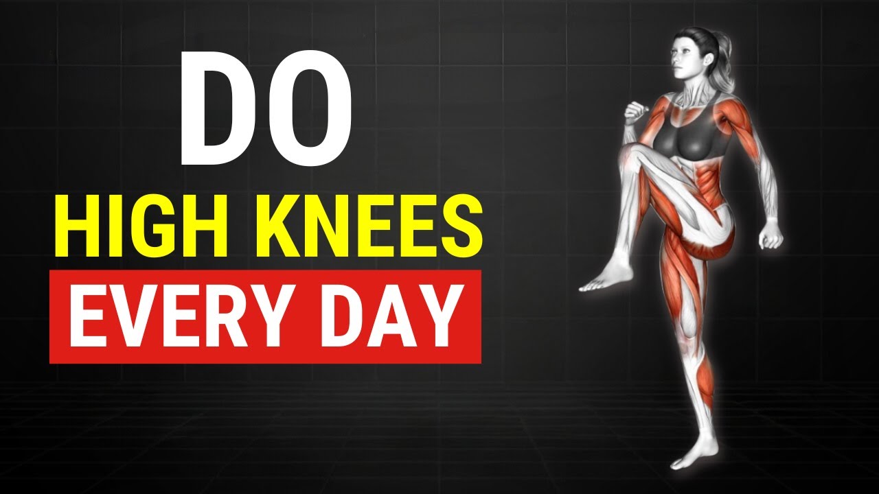What Happens To Your Body When You Do High Knees Every Day - YouTube