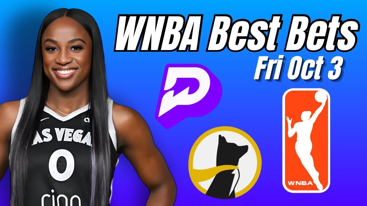 WNBA FINALS BEST BETS TODAY!! FRIDAY OCTOBER 3 On PRIZEPICKS and ...