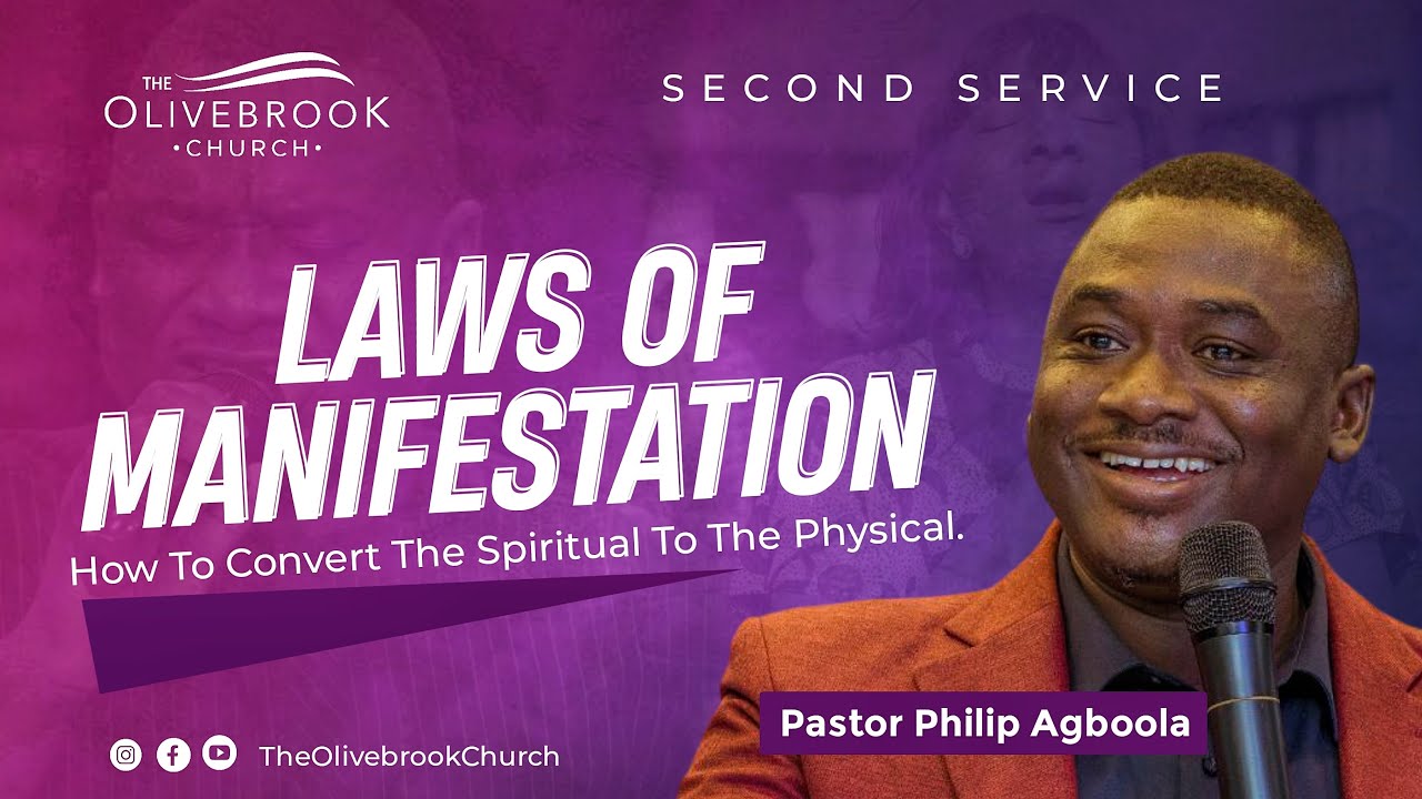 The Laws of Manifestation || Sunday (2nd) Service || Pst. Abu Jibril ...