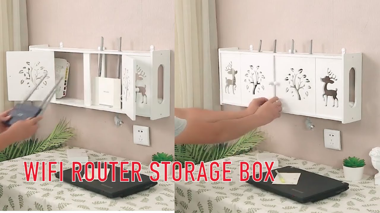 How to Use Wireless Wifi Router Storage Box? 2021 Review - YouTube