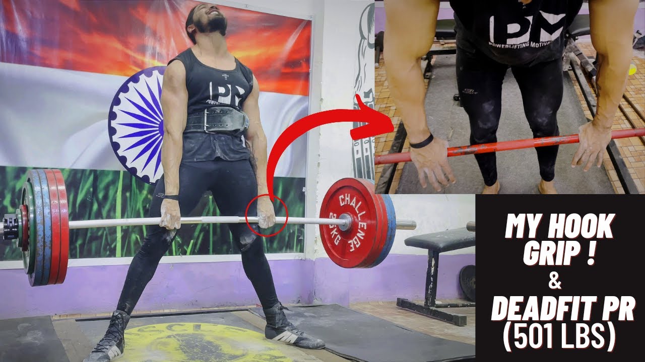 Get a GRIP! How to Hook Grip the Deadlift And my Deadlift PR - YouTube