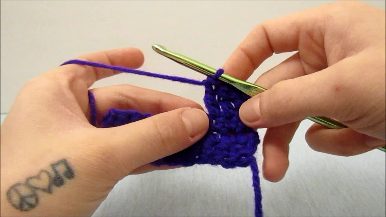 How Decrease Stitches/Bring Stitches Together In Crochet - YouTube
