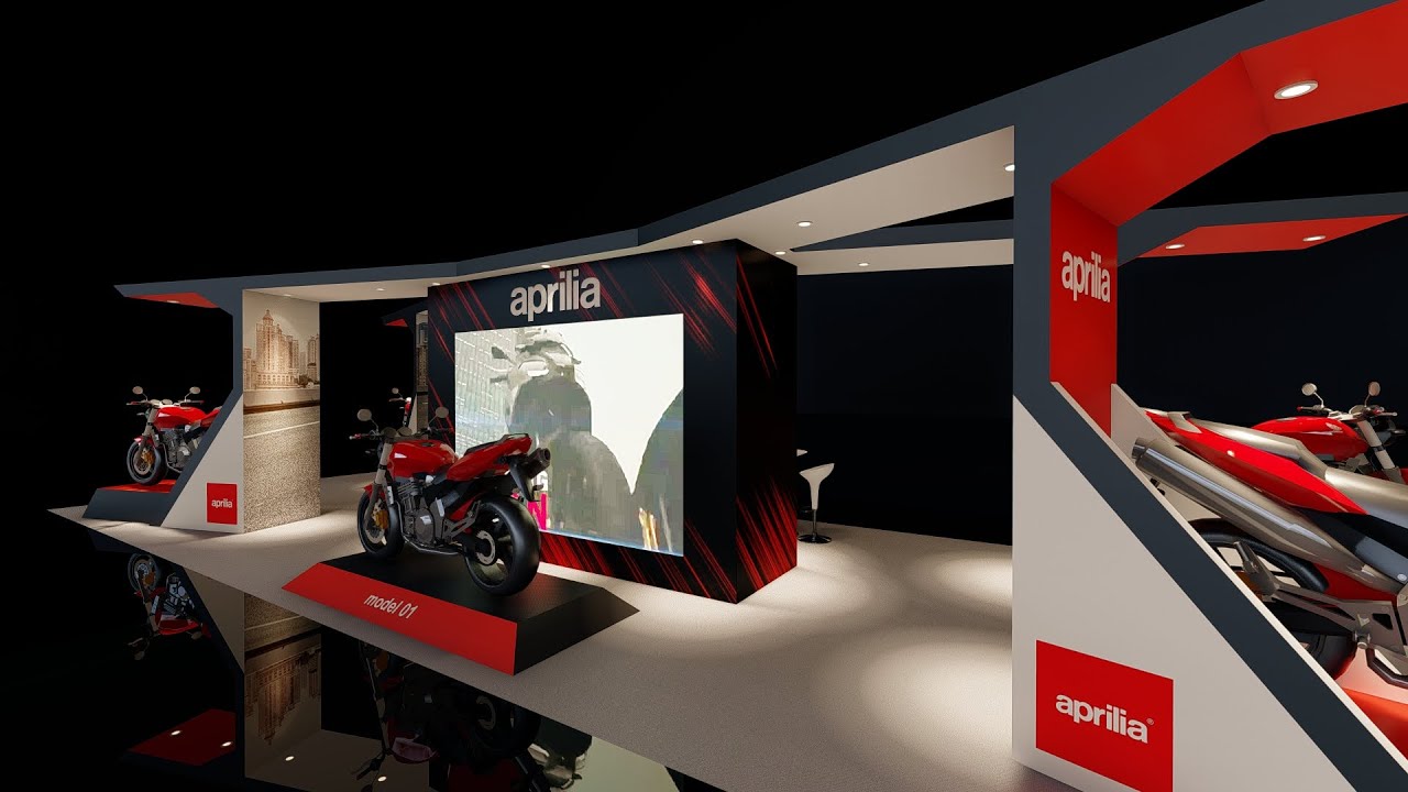 Exhibit Stand Animation to Fabrication | Benew Designs - YouTube