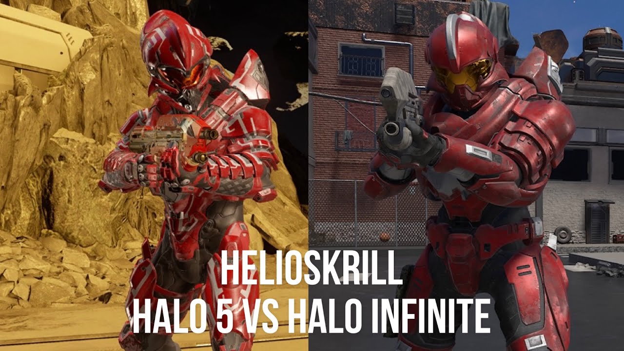 Helioskrill in Halo 5 vs Halo Infinite - Which is better? - YouTube