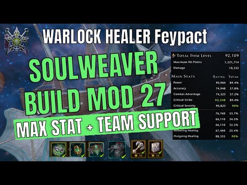 Neverwinter warlock healer build mod 27 - Soulweaver is an amazing ...