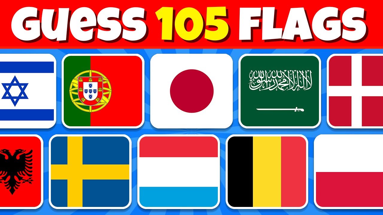 Guess The Flag Quiz 🚩 | Easy, Medium, Hard, IMPOSSIBLE🥶🌍 - YouTube
