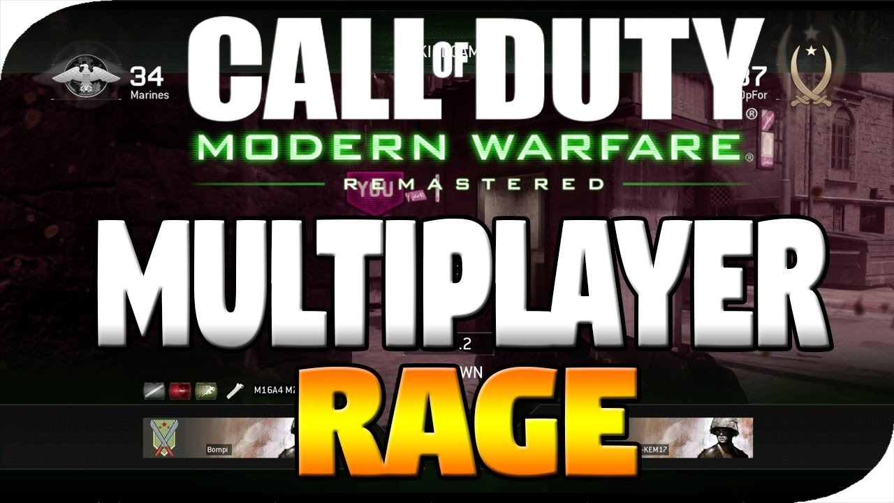 EXTREME RAGE😡😡!!! Call of Duty MWR RAGE MONTAGE!!!! MUST WATCH!! - YouTube