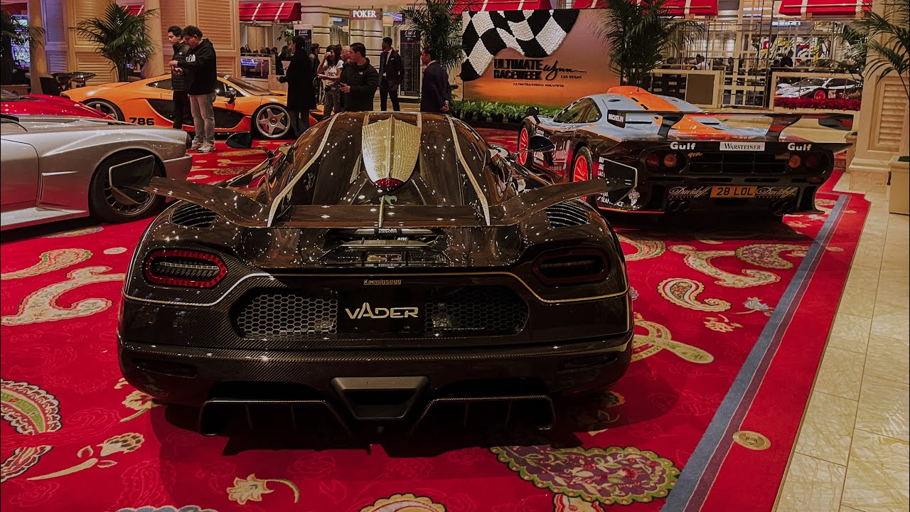 Red Bull F1 Car and Supercars Take Over Wynn Las Vegas During Grand ...