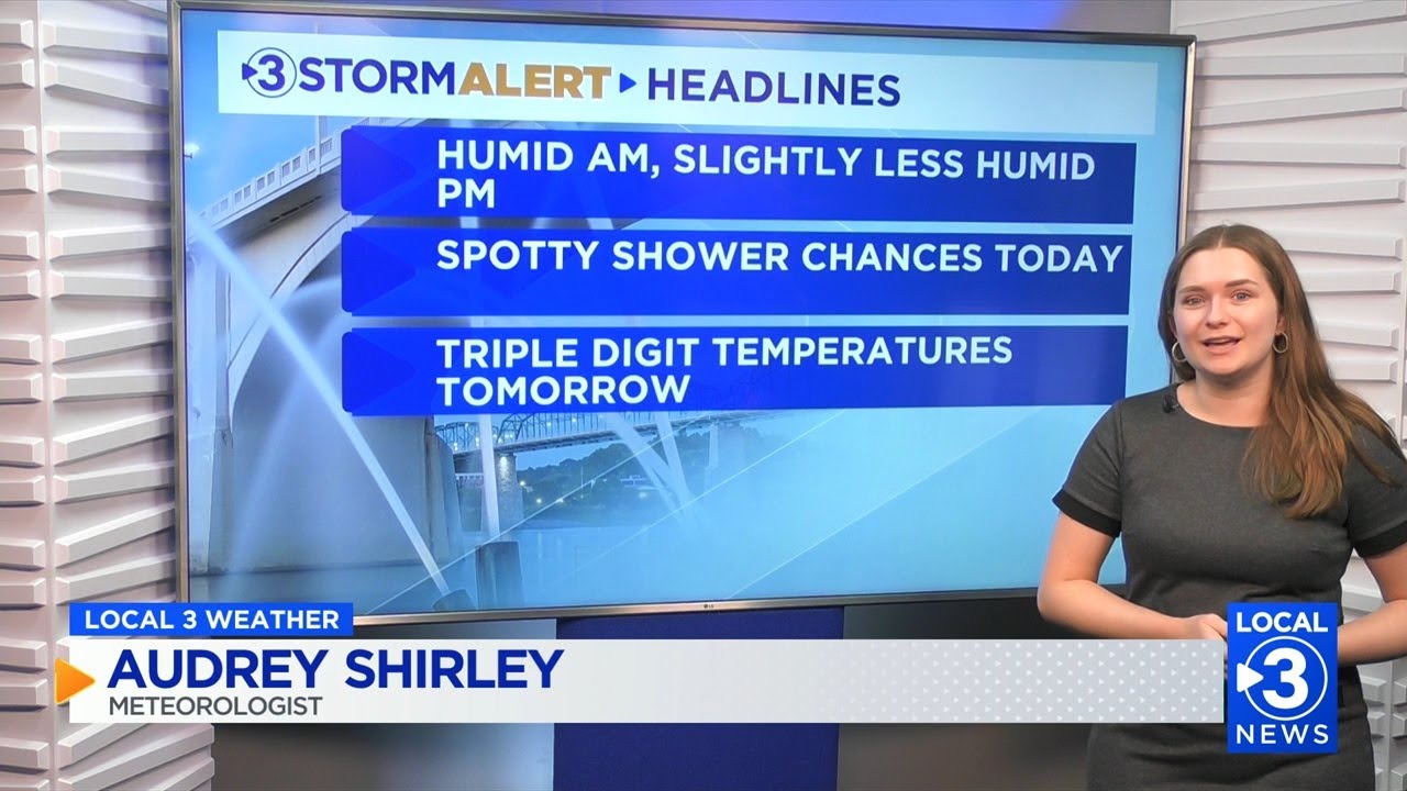 Audrey Shirley's Saturday morning weather - YouTube