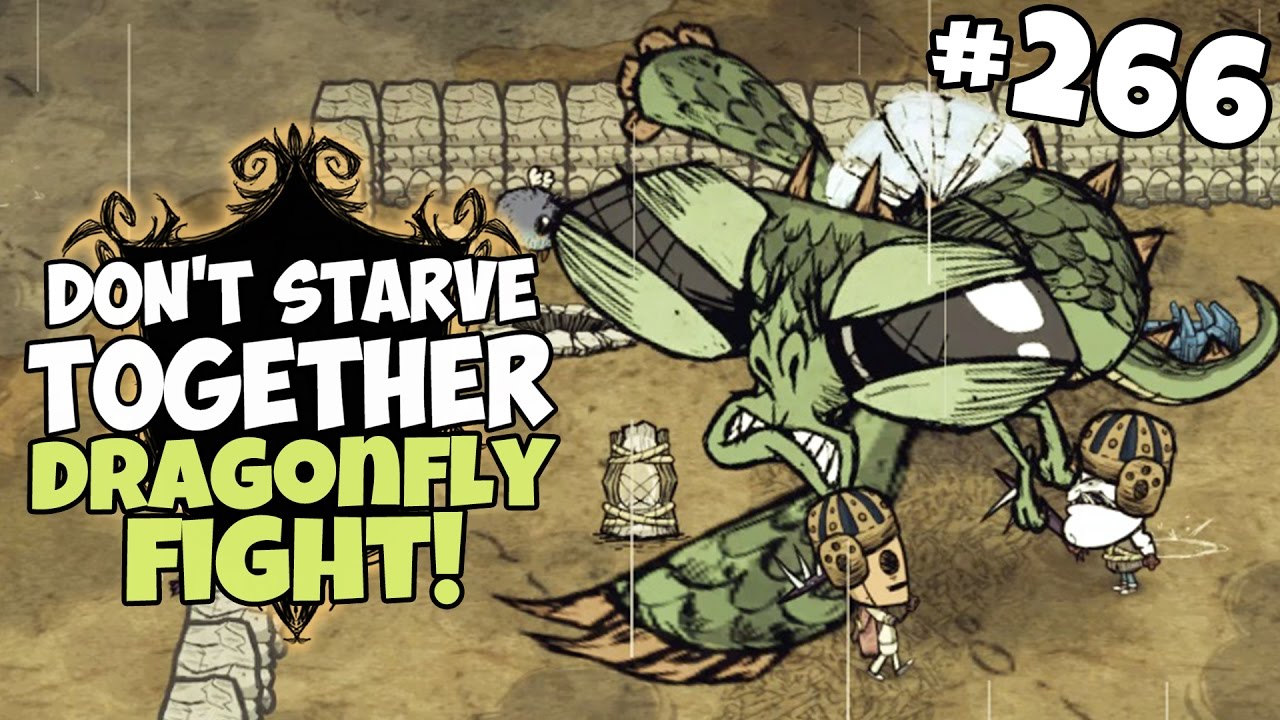 Dragonfly Fight - Don't Starve Together Gameplay - Part 266 - YouTube