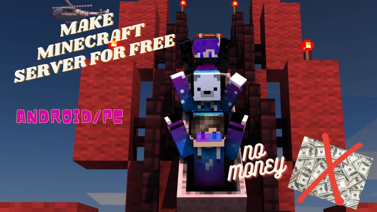 HOW TO MAKE MINECRAFT SERVER FOR FREE - YouTube