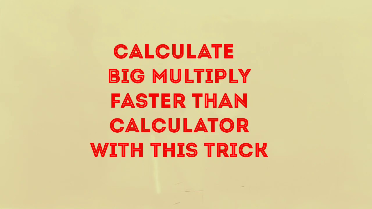 Quick Math Video 22 Multiply With 999 Learn To Multiply Big Numbers quick-math-video-22-multiply-with-999-learn-to-multiply-big-numbers