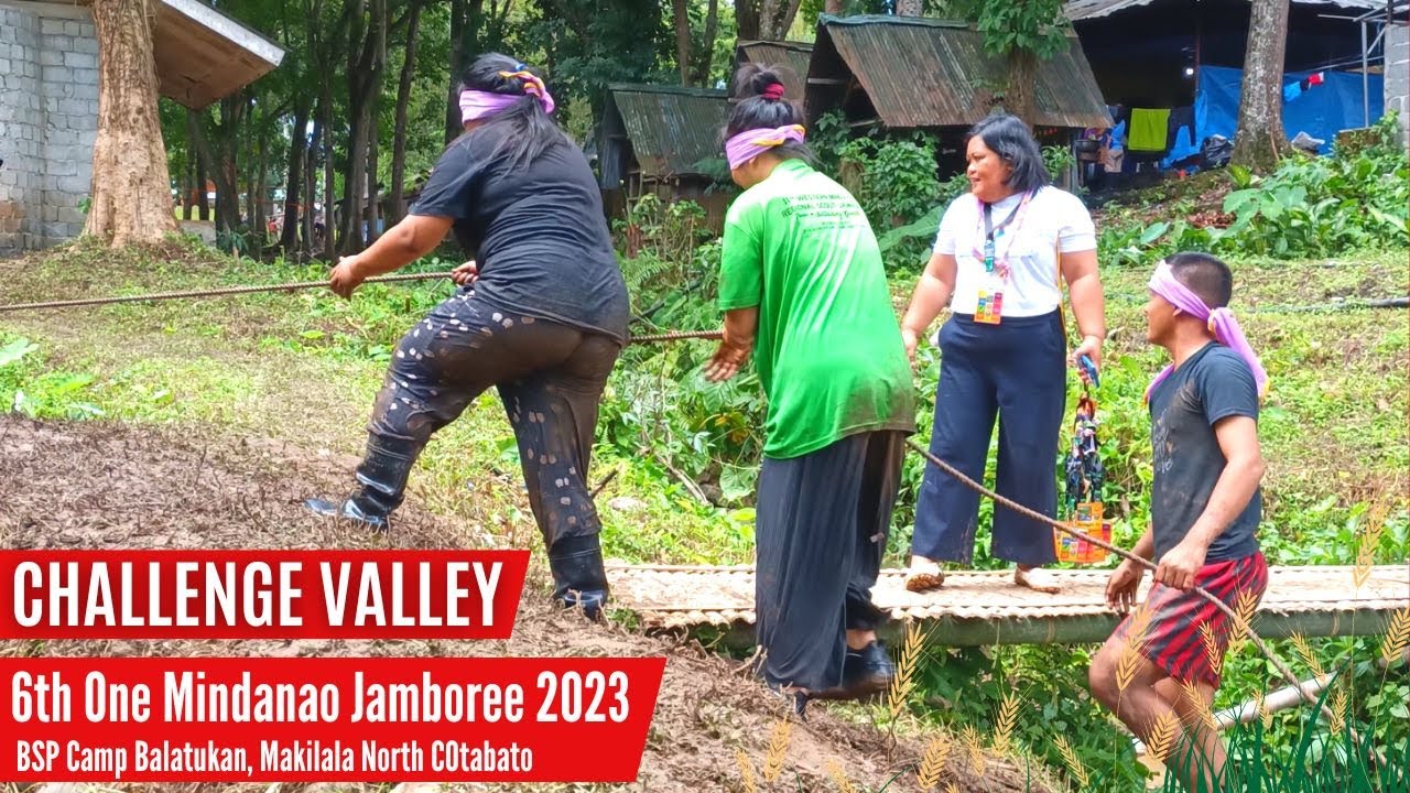 Challenge Valley Activity II 6th One Mindanao Jamboree 2023 II BSP Camp ...