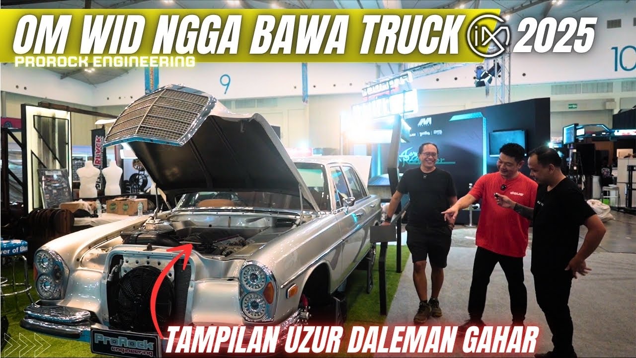 KETEMU OM WID PROROCK ENGG - DI IMX 2025 NGGA BAWA TRUCK BAWA NYA MOBIL ...