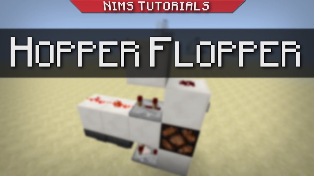 MCTUT - Compact Hopper Flip Flopper (T FLIP FLOP) (1.7.4 READY) - YouTube