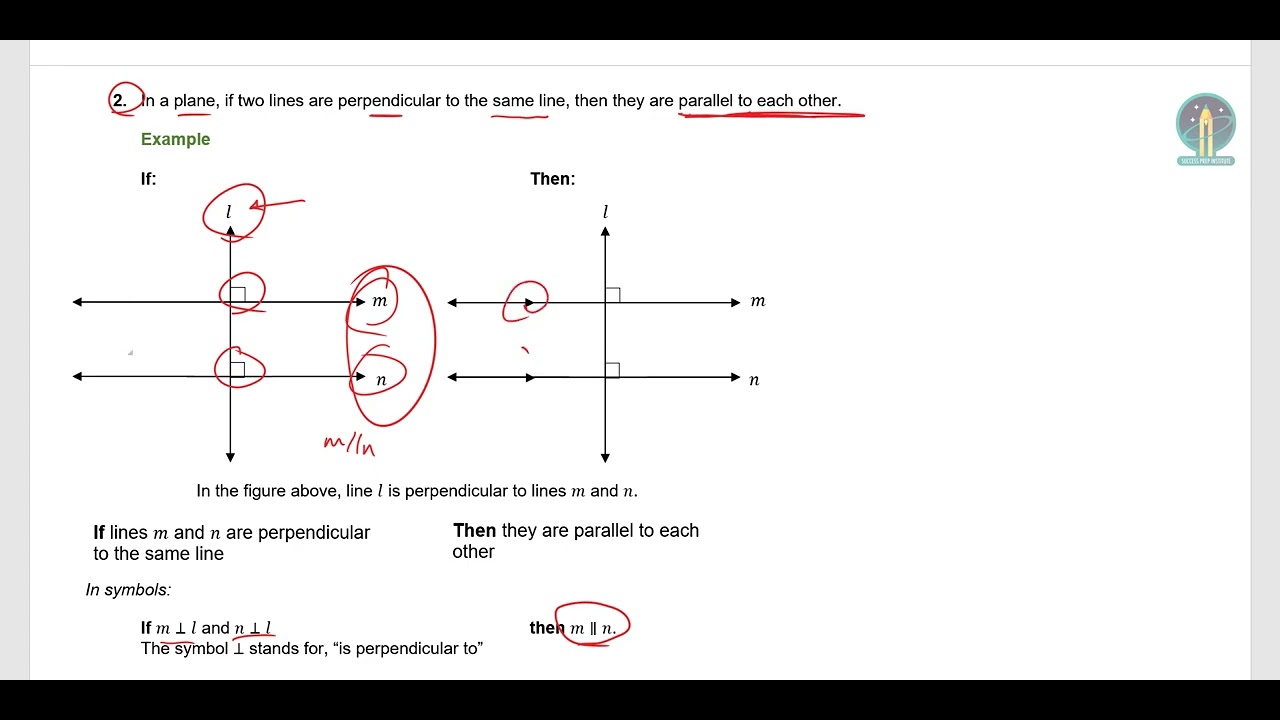 SAT Math Concept 111 Relationships within Parallel and perpendicular ...