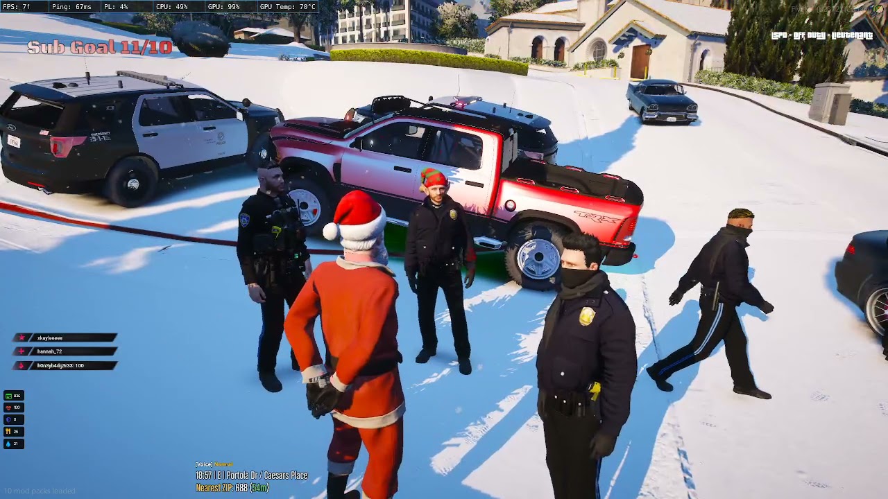 Santa Heist | GTA RP - YouTube