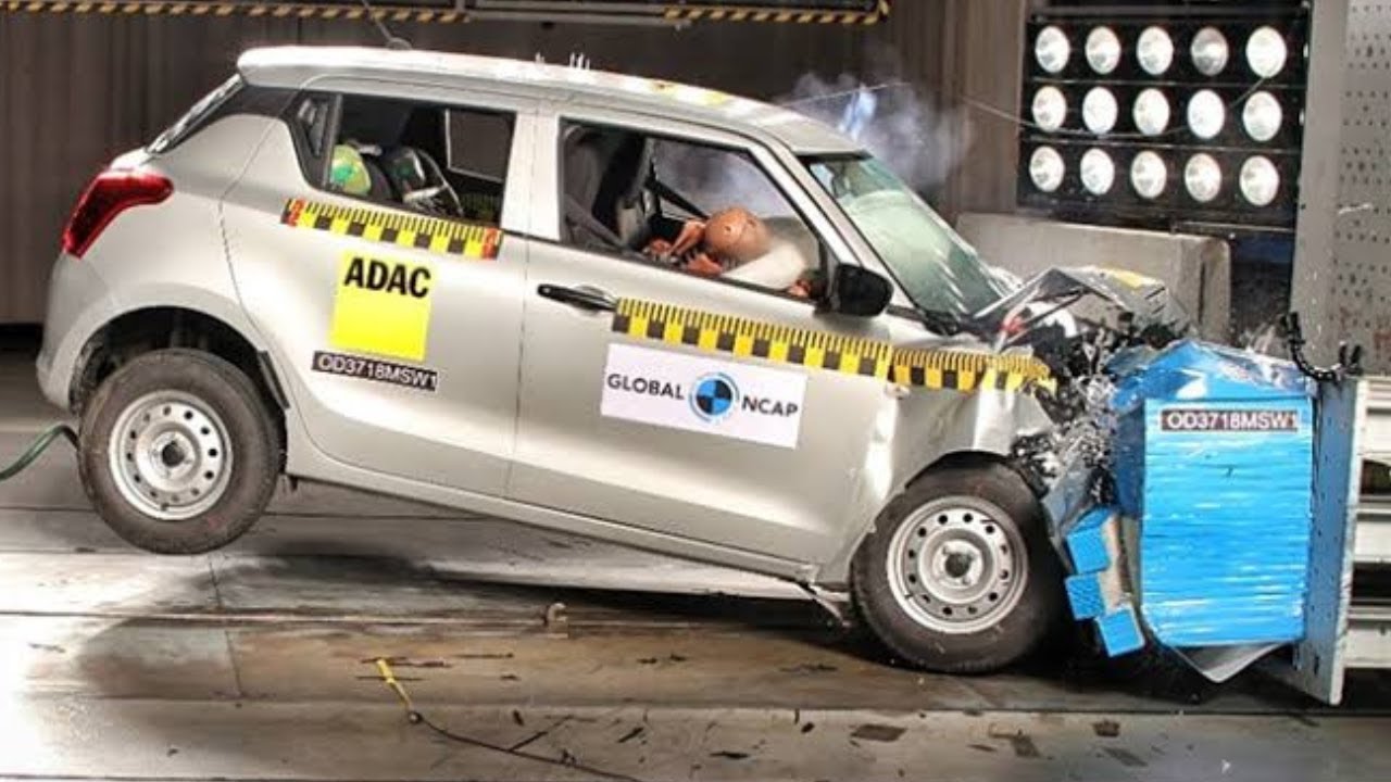 Maruti Suzuki SWIFT Crash Test !!!! Very Disappointed From This 😟😟😥😥 ...