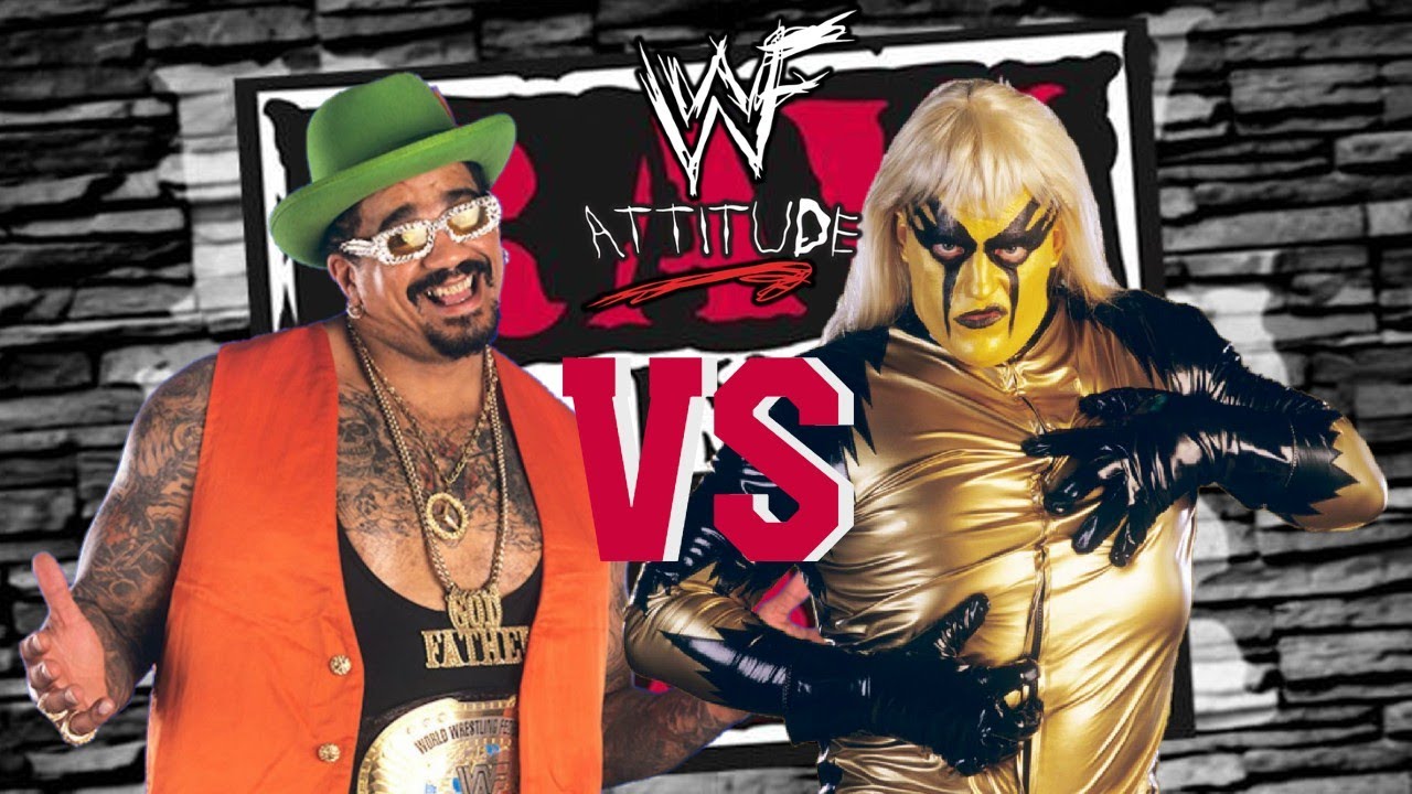 WWF Attitude Matches The Godfather vs Goldust - YouTube