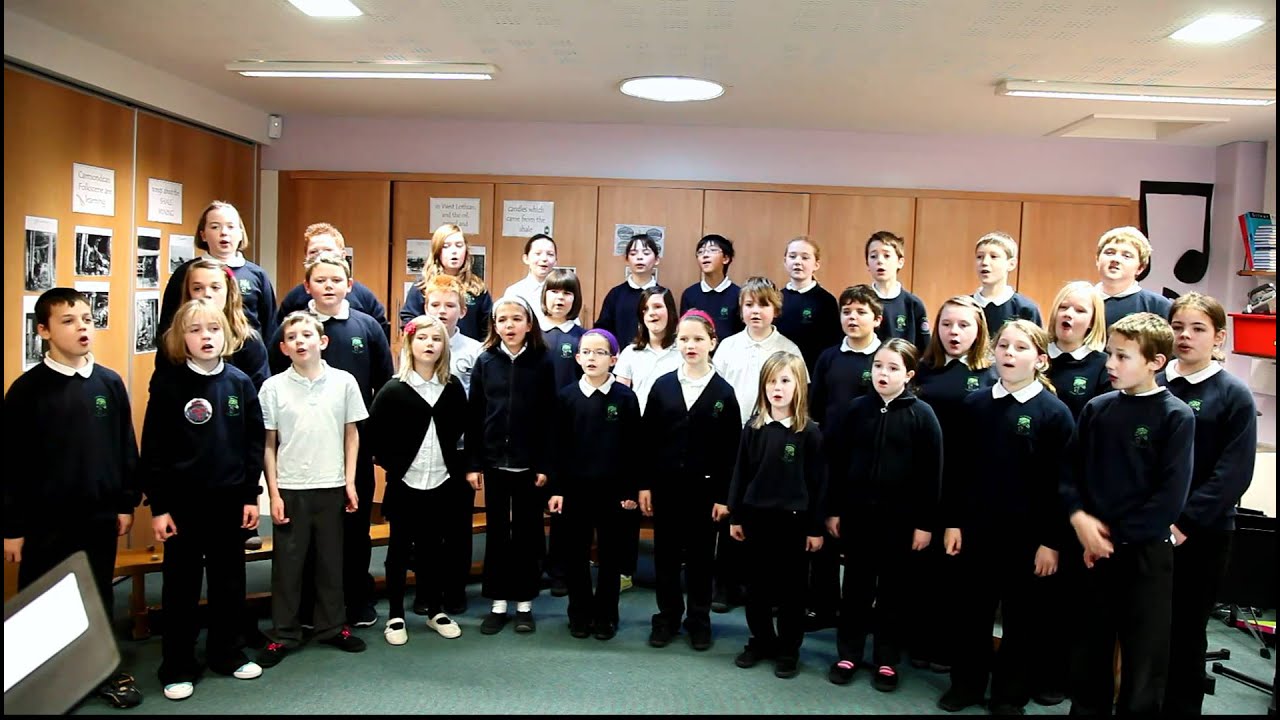Carmondean Primary School sing one of their own Christmas Carols - YouTube