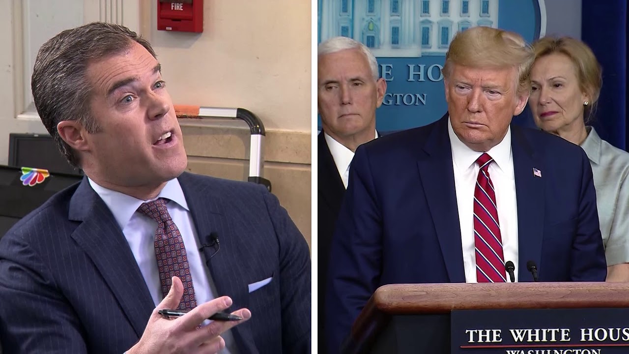 WATCH: Trump EXPLODES on NBC reporter with vicious rebuke: 'I say that ...