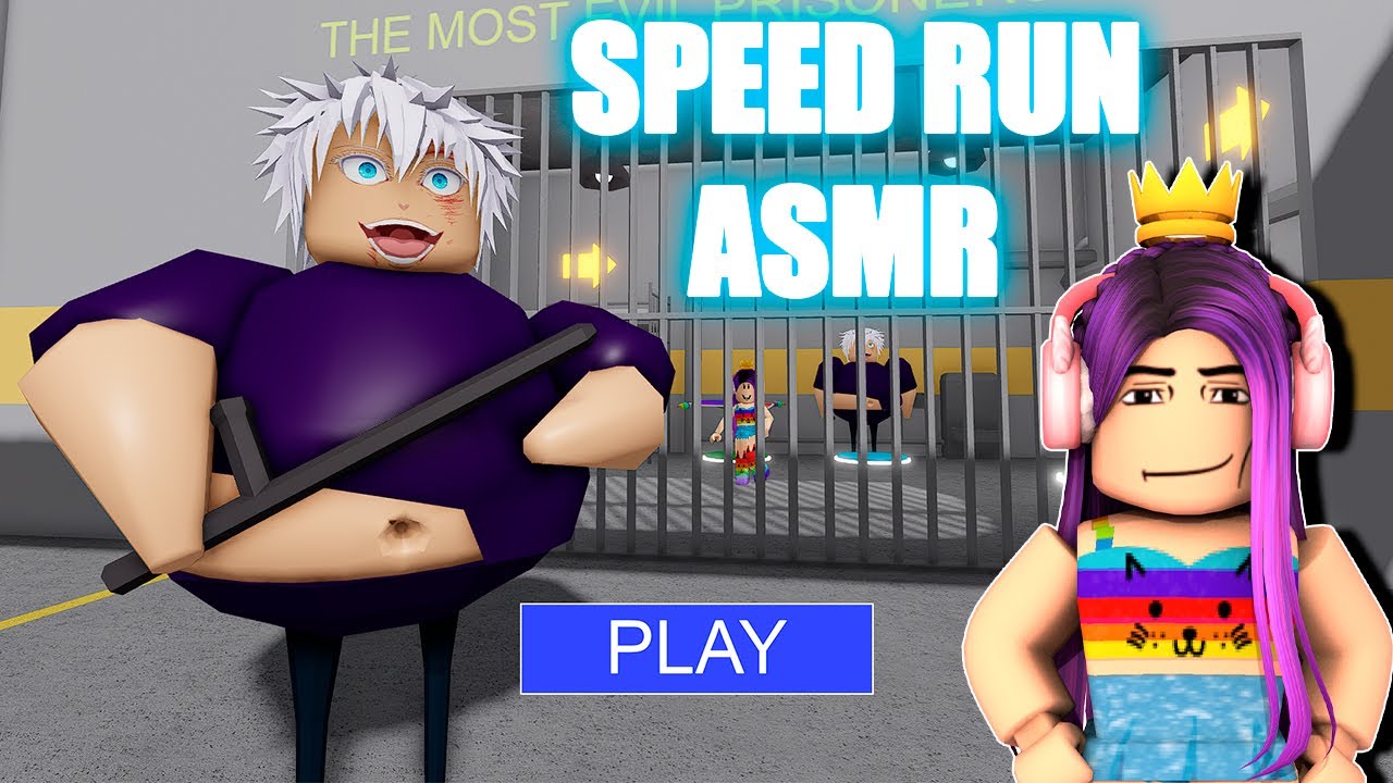 SPEED RUN - ESCAPE da PRISÃO🔒GOJO Prision RUN OBBY FIRST PERSON! new ...