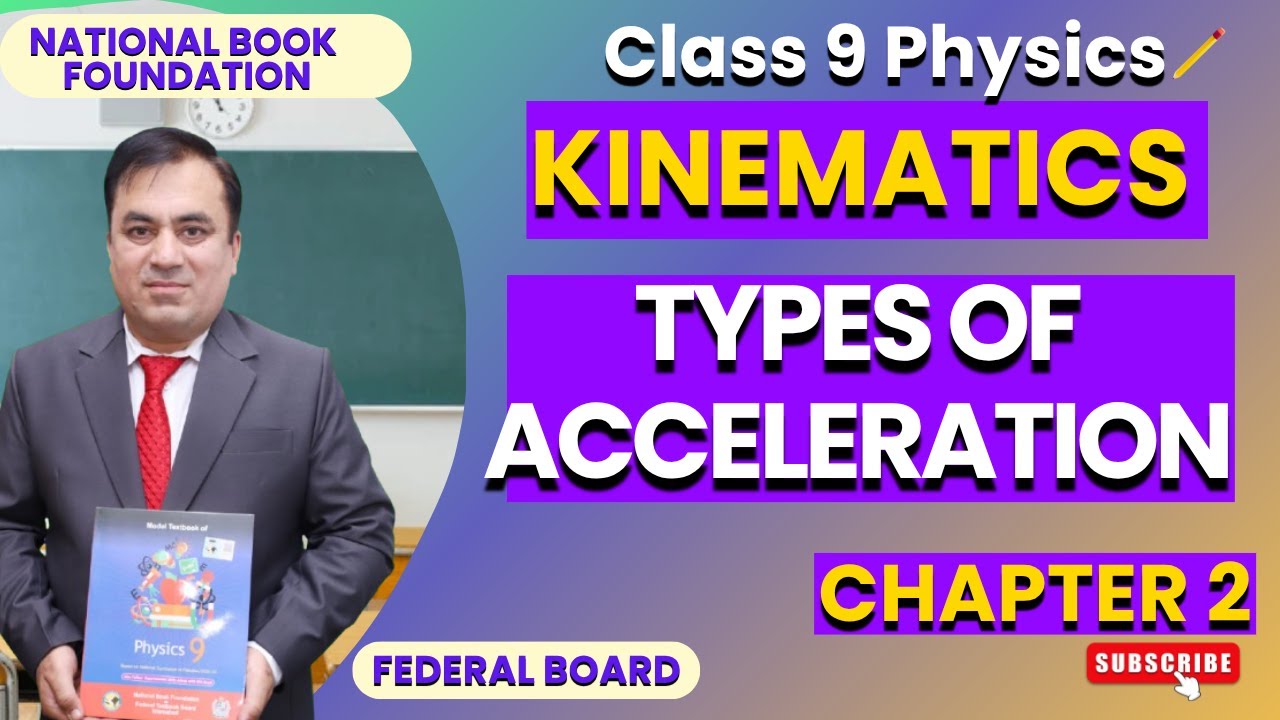 Physics 9: Kinematics - Types of Acceleration | Unit 2 | National Book ...