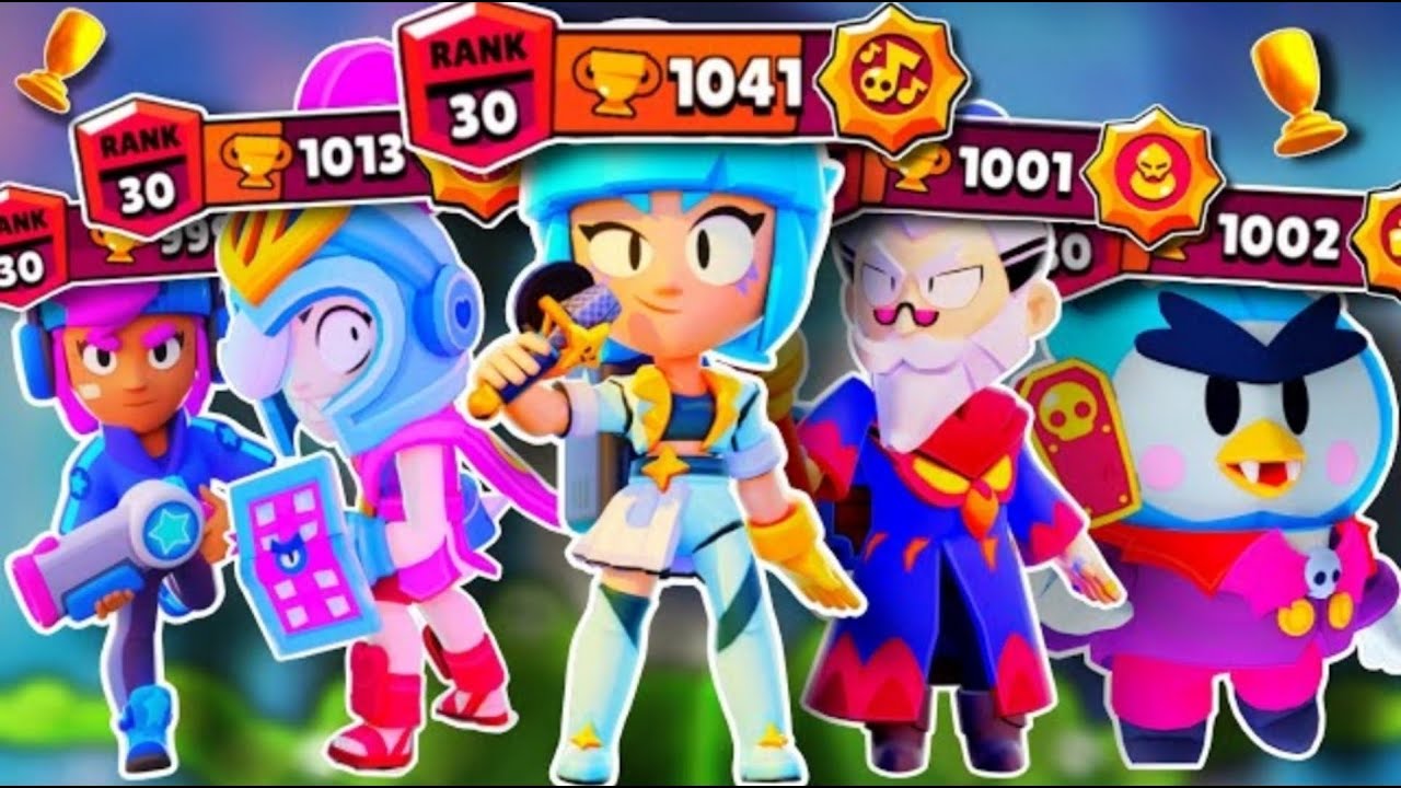 Top 10 Best Brawlers In Showdown In Brawl Stars - YouTube