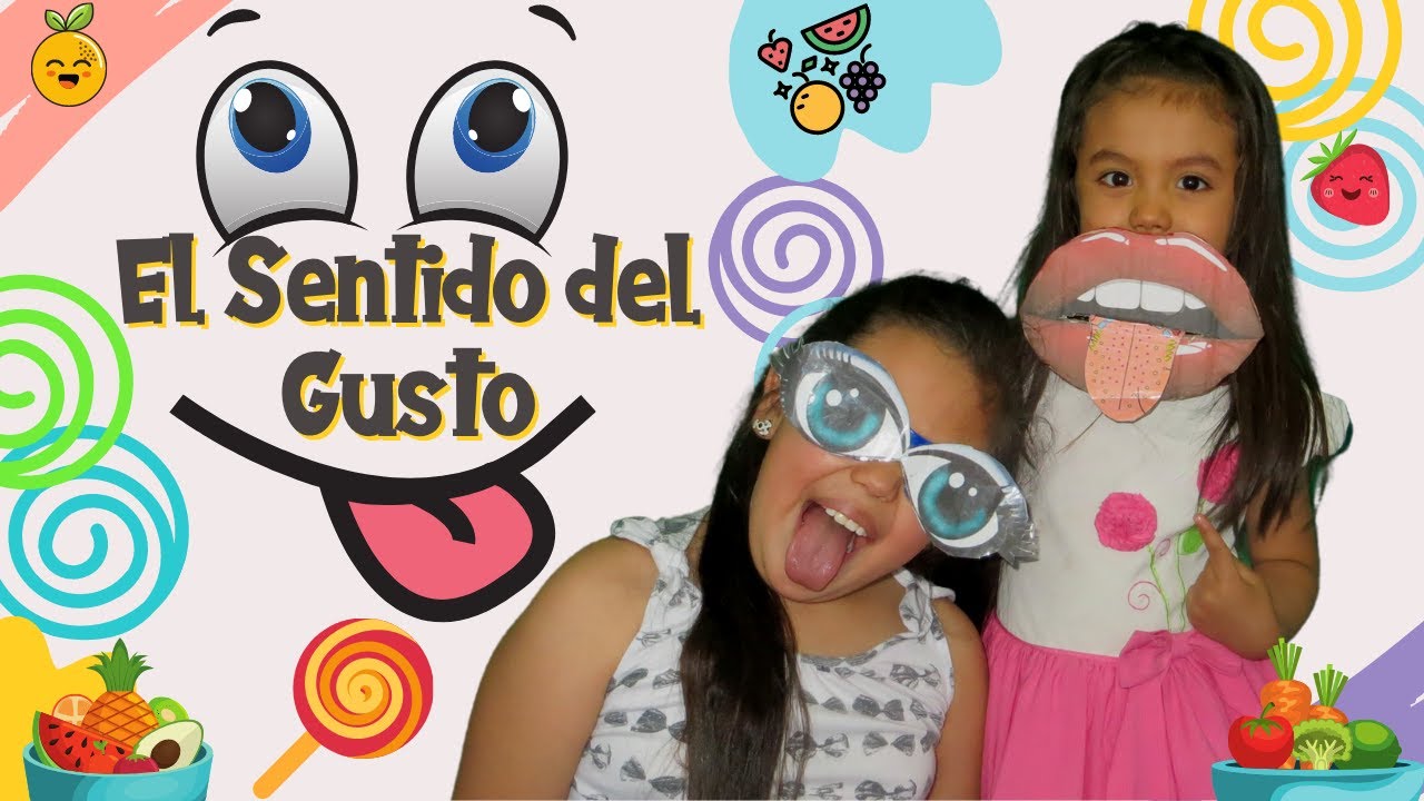 El SENTIDO del GUSTO😛 (para NIÑOS) ¿Cómo Funciona? | Los Cinco Sentidos ...