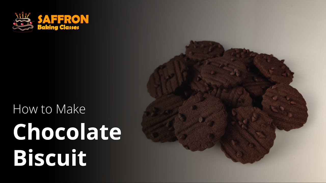 How to make Chocolate Biscuit - YouTube