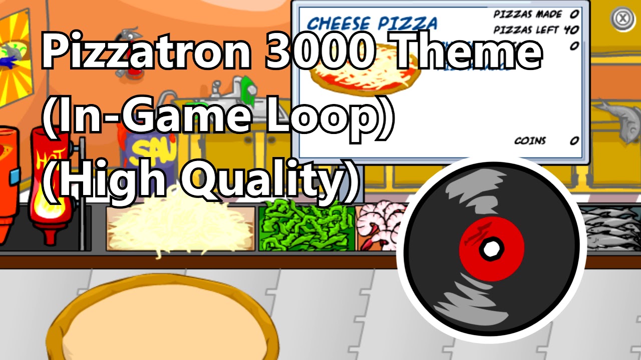 Club Penguin - Pizzatron 3000 Theme [Loop High Quality] - YouTube