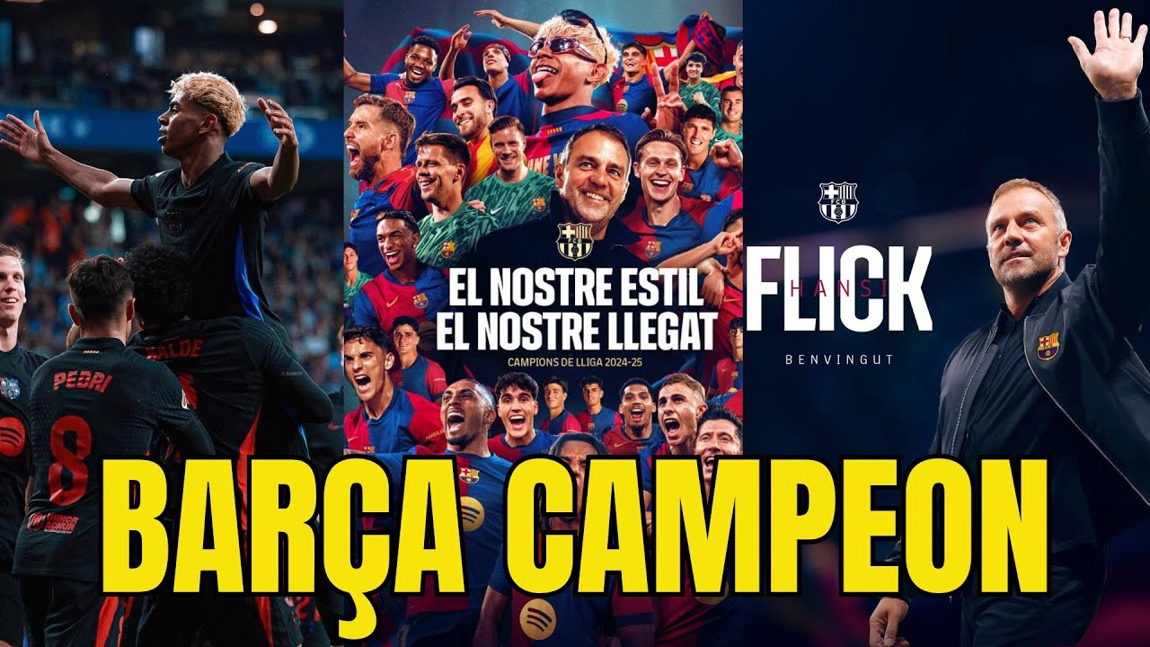 🏆BARÇA CAMPEÓN Triplete Doméstico y Temporada HISTÓRICA del equipo de ...