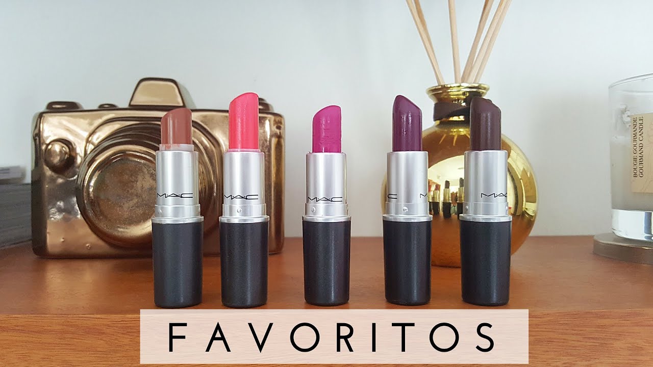Mis labiales favoritos de MAC - YouTube